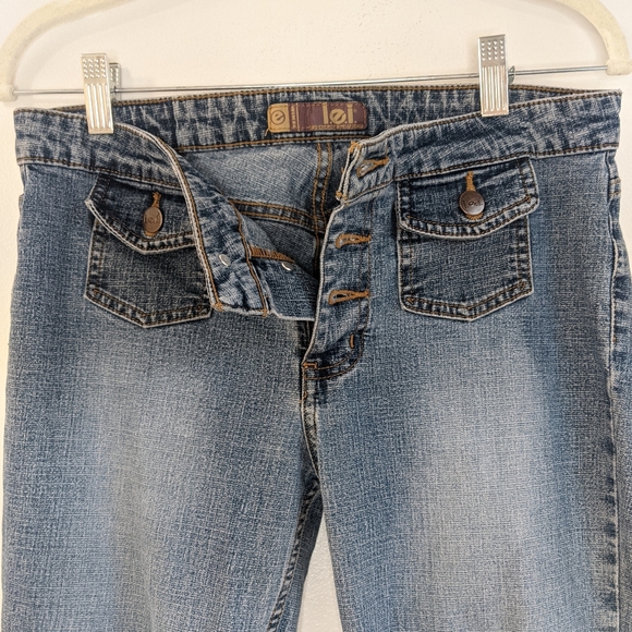 lei | Jeans | Vintage 200s Grunge Low Rise Button Fly Bootcut ...